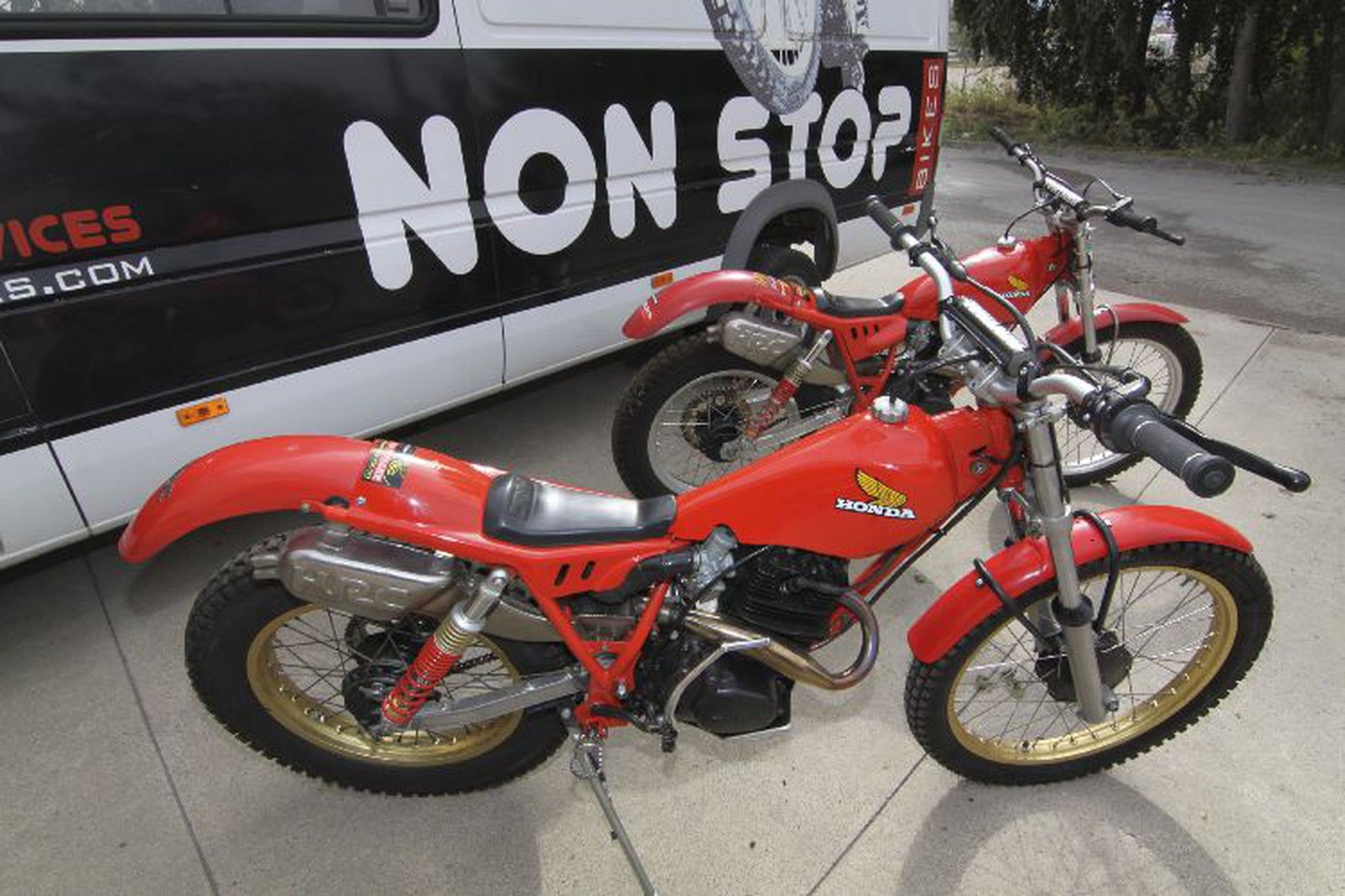 Las Honda RS listas para competir — Non Stop Bikes