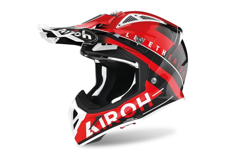 Airoh Aviator Ace Amaze Red Gloss — NonStop Bikes
