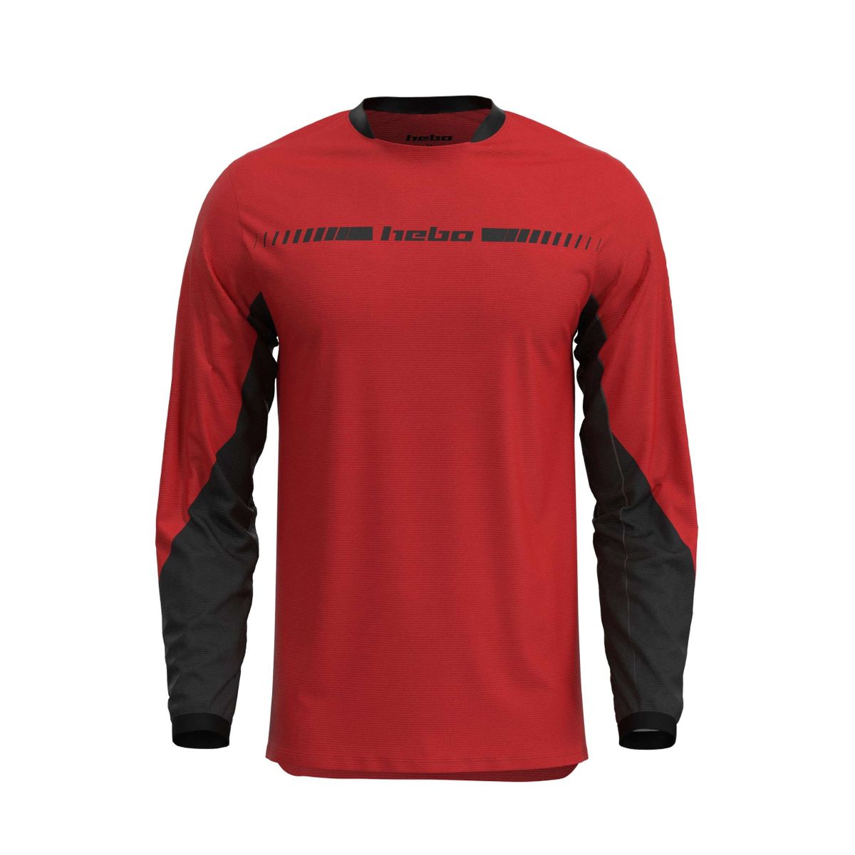 Camiseta Trial Hebo Tech Roja 2026 HE2251R — NonStop Bikes