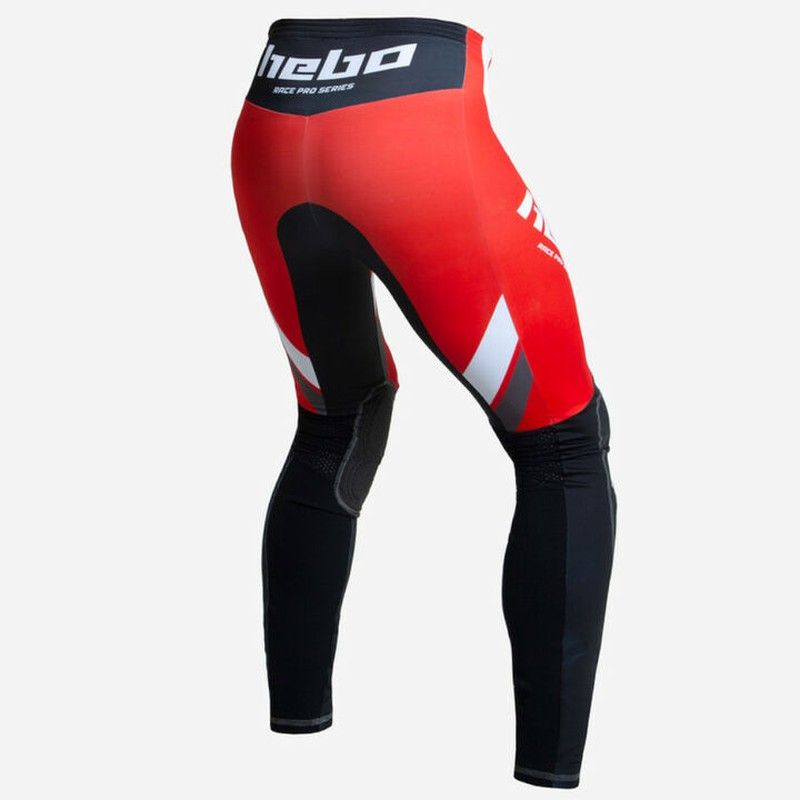 Pantalón Race Pro Trial Rojo Hebo — Non Stop Bikes